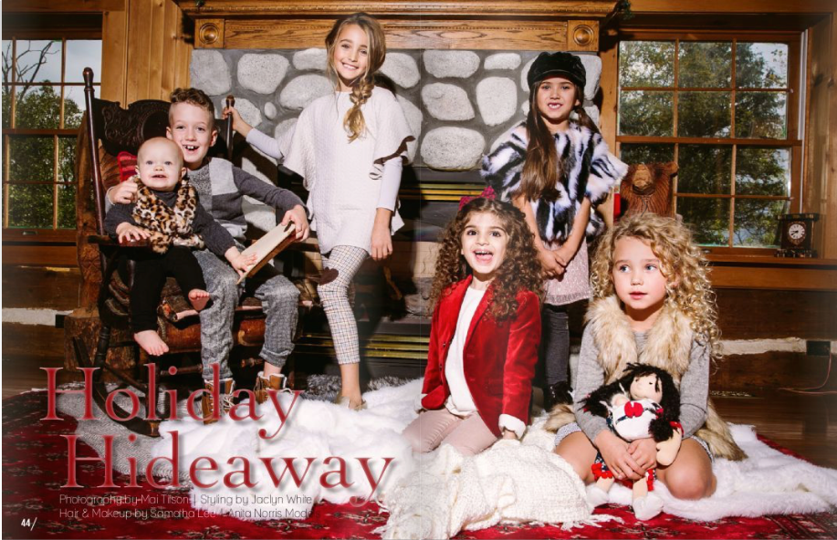 Poster Child Magazine with eden & zoe juniper hat and neve tween dress ...